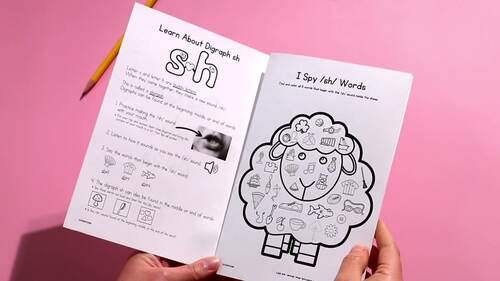 Digraph SH Booklet: SOR Aligned Orthographic Mapping, Decodable ...