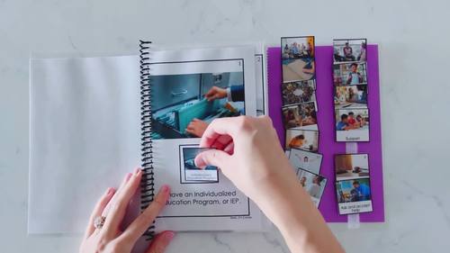 My Role in My IEP | Student Self Advocacy Adapted Book, Reader + Activity