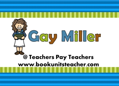 Book Units Preview by Gay Miller by Gay Miller | TpT