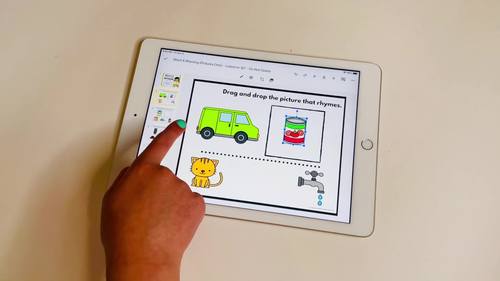 Short A Rhyming | Google Classroom by Happy Reading With Katie | TPT