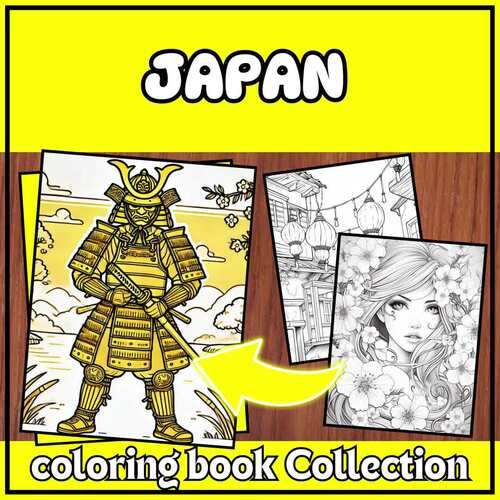 Back to School Japan Coloring Pages - 58 Unique Designs | Summer Activity