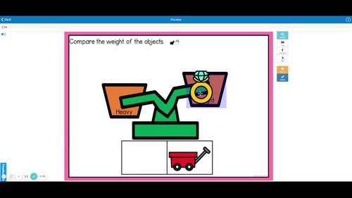 Comparing Weights Boom Cards™ | Digital Learning | TPT