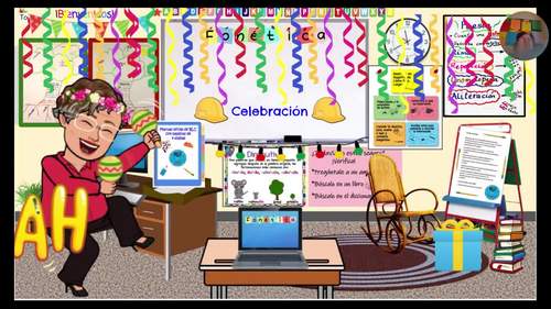 Secuencias de consonantes - Word Builders Game - Spanish Phonics Week # 18