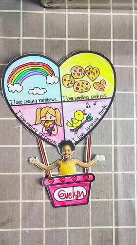 Valentine’s Day Heart Balloon Photo Craft –Writing Prompts | Art ...