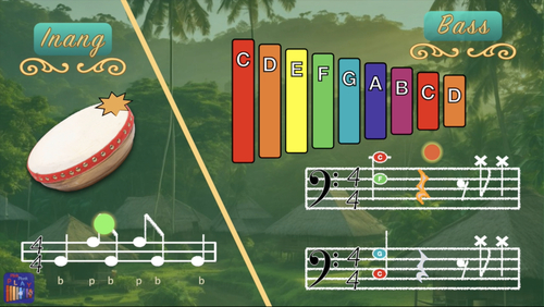Chan Mali Chan - Bass xylophones & Inang rhythm Play-Along by ...