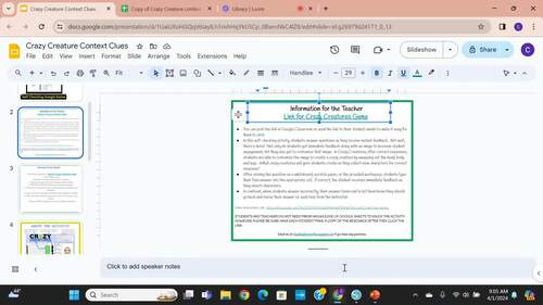 Summer Oceans Fact Opinion Reading Game Digital Resource Google Activity