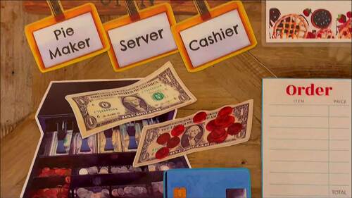 Pie Shop Dramatic Play Pretend Play Restaurant Food Cutouts Pie Activity