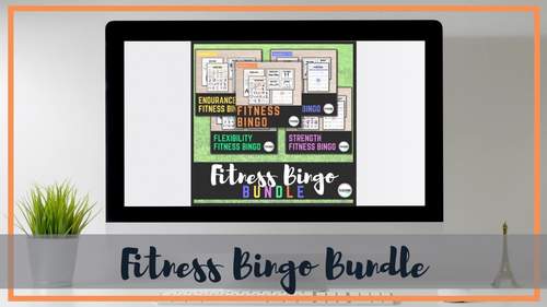 Components of Fitness Bingo Game with Exercise Video Demonstrations ...