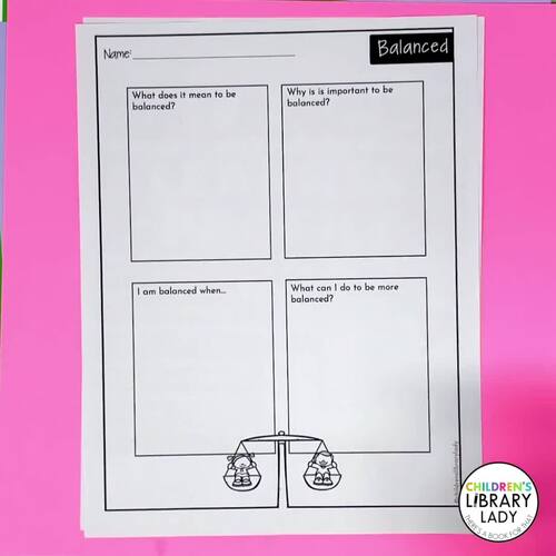 Principled Picture Books - IB PYP Learner Profile Traits Graphic Organizers