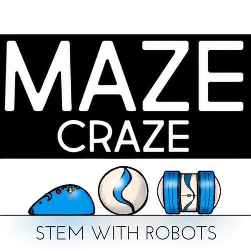 Robotics Activities ️ Mazes & Games for ROBOTS Hour of Code Dash Sphero ...