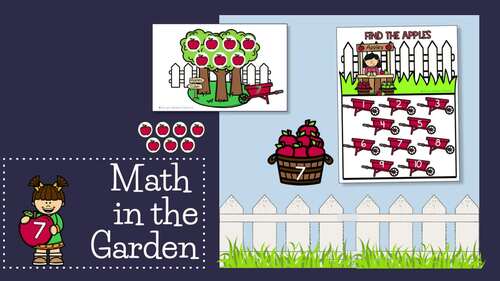 fall math activities apples by Joy and Sunshine Collective | TPT