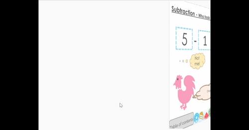 Subtraction within 5 No Prep Boom card activity for kindergarten |Task ...