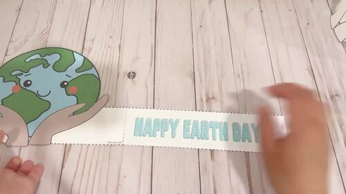 Earth Day Paper Crown- Earth Day Crafts by Liv and Leb | TPT