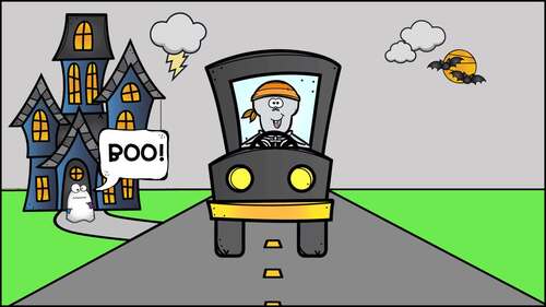 Halloween House Rescue | Interactive Slide Show | AAC | Early Intervention