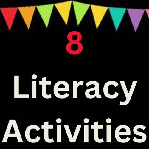 Outer Space Literacy Centers Activities - Preschool, Kindergarten