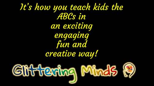 Learn ABC in a fun and engaging way - for parents by Glittering Minds