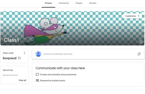 Animated Google Classroom Headers (SuperHero) Banners - Distance Learning