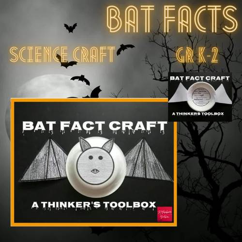 Bat Fact Activities & Mini Book Reader by A Thinker's Toolbox | TPT