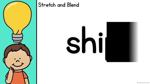 Decodable Words Slides - Animated Phonics Slides by Tales From Miss D