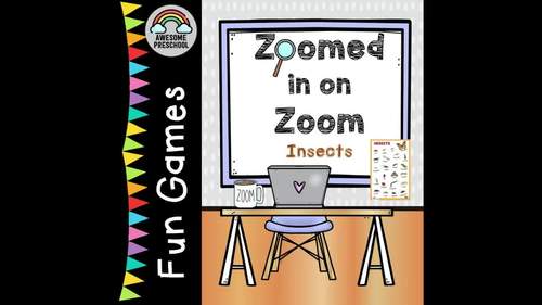 Interactive Insect Exploration: Zoom and Guess Activity Preschool ...