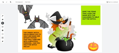 Spooky Halloween Sort by Pease's Pages | TPT