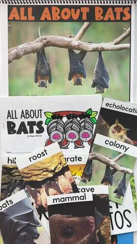 All about Bats Nonfiction Reading Comprehension, Writing, Craft & Research