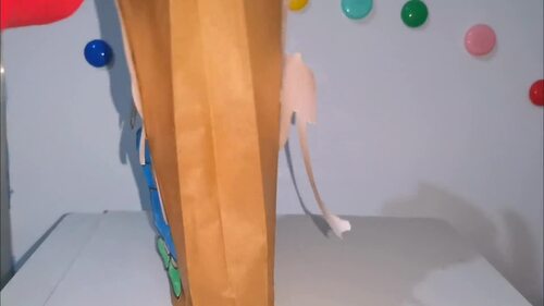 Ash Wednesday & Lent Paper Craft Bag | Catholic Craft Activity Coloring