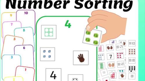 Number sorting and Matching by SEN Resource Source | TPT