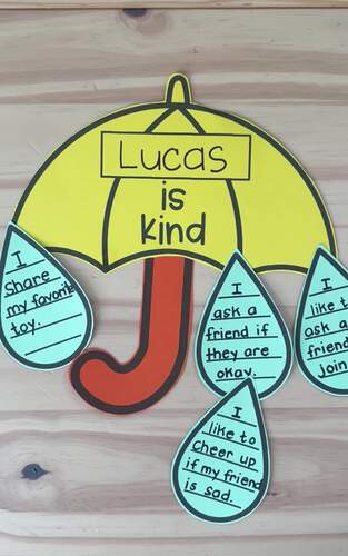 "Be Kind" Read Aloud Craft and SEL Printable-Kindness Month Read Aloud ...