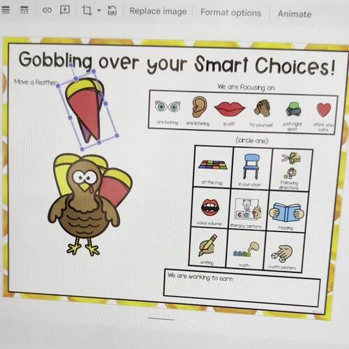 November Classroom Management Board | Whole Class Incentive | Print ...
