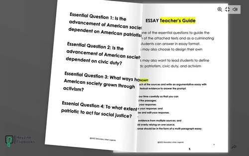 Argument Writing Unit: RHETORIC and WORD CHOICE by Secondary Urban Legends