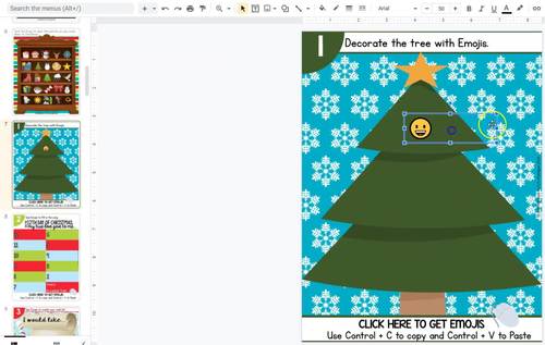 Christmas Technology Activities & Advent Calendar | Google Slide Templates