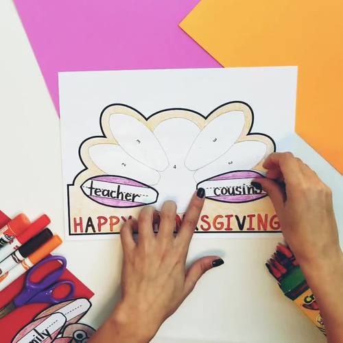 Turkey Craft Hat | Thanksgiving Kindergarten | Crown | Thankful | Headbands