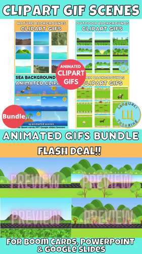 Background Clipart for PPT Boom Cards & Google slides Digital Resources