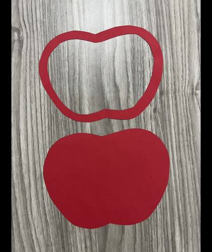 Tissue Paper Apple Craft | Fall Fine Motor Art for Kindergarten | TPT