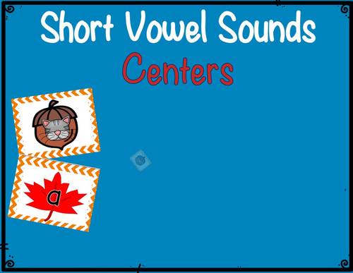 Seasonal Short Vowel Sounds ă, ĕ, ĭ, ŏ, ŭ Centers, Activities & Worksheets
