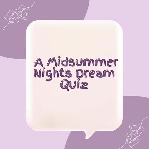 Shakespeare A Midsummer Nights Dream Quiz Game Activity by Worksheet ...