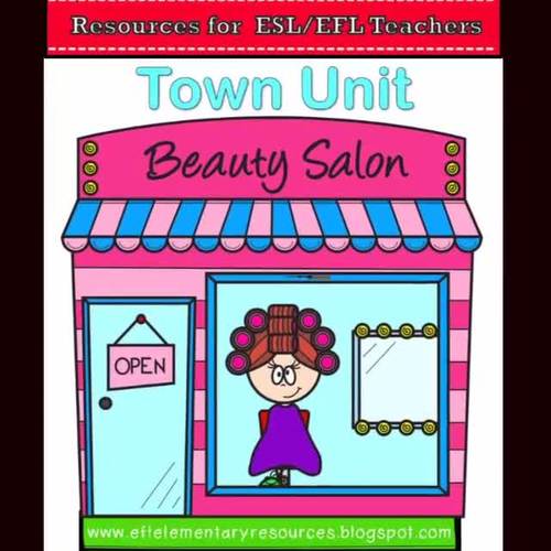Town theme and Simple past tense for Elementary EFL | TPT
