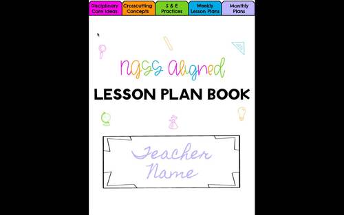 NGSS Aligned Digital Teacher Planner by MrsMurraysMiddles | TPT