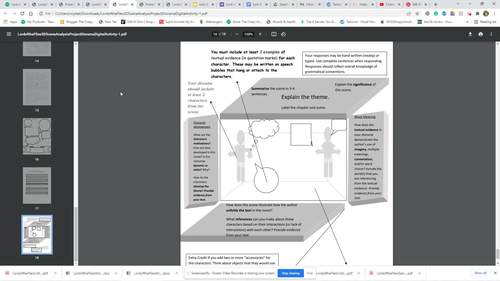 Of Mice and Men : 3D Scene Analysis Project Diorama: Digital Activity