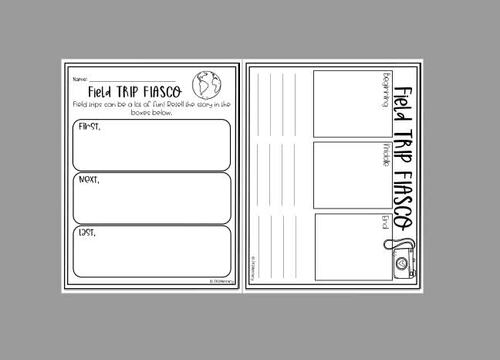 Field Trip Fiasco Book Companion Activities | Field Trip Expectations ...