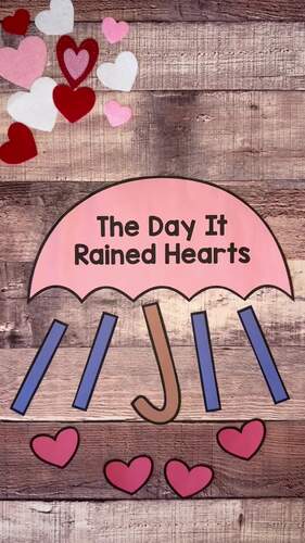 The Day It Rained Hearts Book Companion Activities | Valentine's Day ...