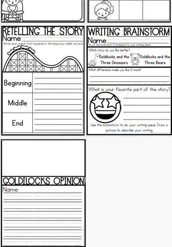 HMH Into Reading | 2nd Grade | Module 4.1 | Goldilocks 3 Dinosaurs ...