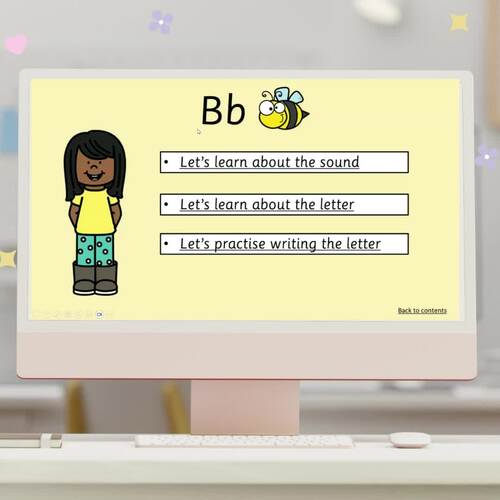 Alphabet Phonics Slides | Digital alphabet letter sound PowerPoint