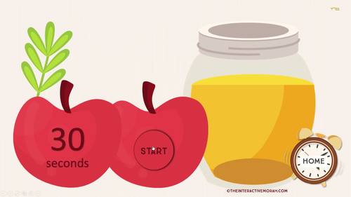 Rosh Hashanah Apple & Honey Visual Timer by The Interactive Morah