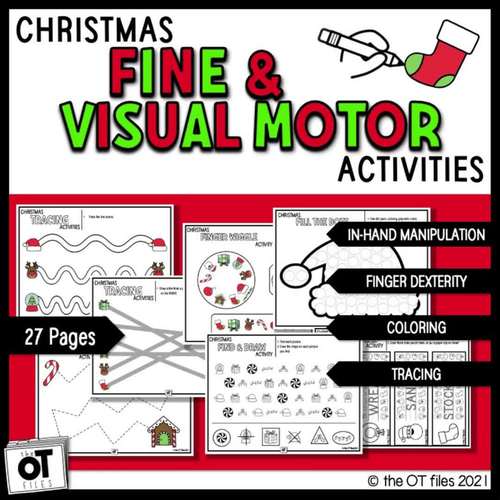 Christmas OT Activities by the OT files | TPT