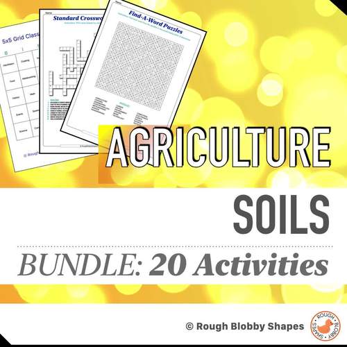 Agriculture - Soils - Bundle by Rough Blobby Shapes | TpT