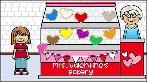 Mrs. Valentine's Bakery | Interactive PowerPoint Slide Show | Color ID