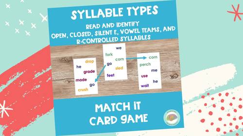 Syllables in Words Game by Celebrating Neurodiversity | TPT