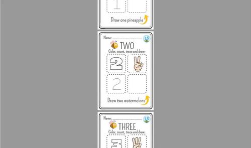 30 ESL ACTIVITIES! Numbers 1 to 10, Vowels, Objects, Animals, Colors ...